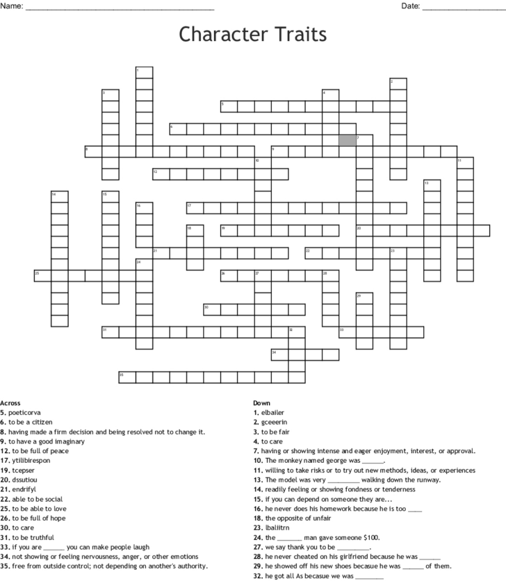 Character Traits Word Search Wordmint Printable Character Traits ... Character Traits Word Search Wordmint Printable Character Traits ...