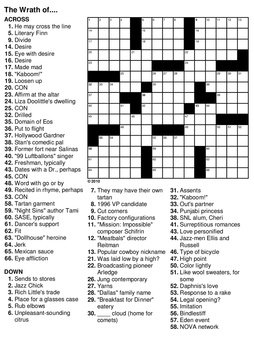 Dementia Crossword Puzzles Printable James Crossword Puzzles
