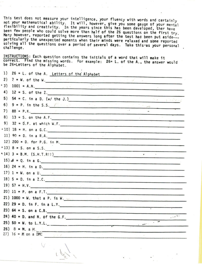 Ditloids Word Puzzle Answers | James Crossword Puzzles